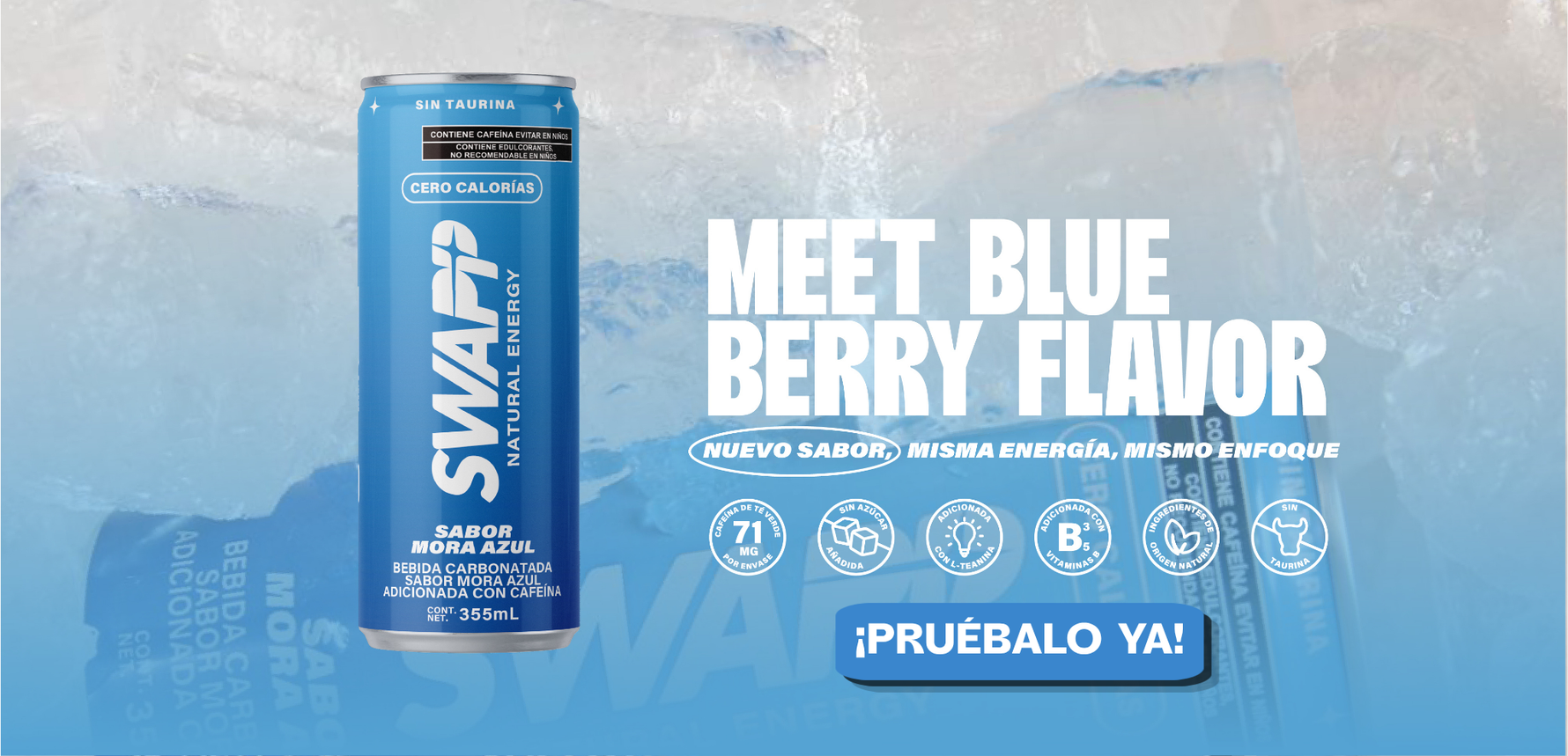 SWAPP Bebida Energética 100% Natural con Nootrópicos y Vitaminas ⚡️🌱 ...