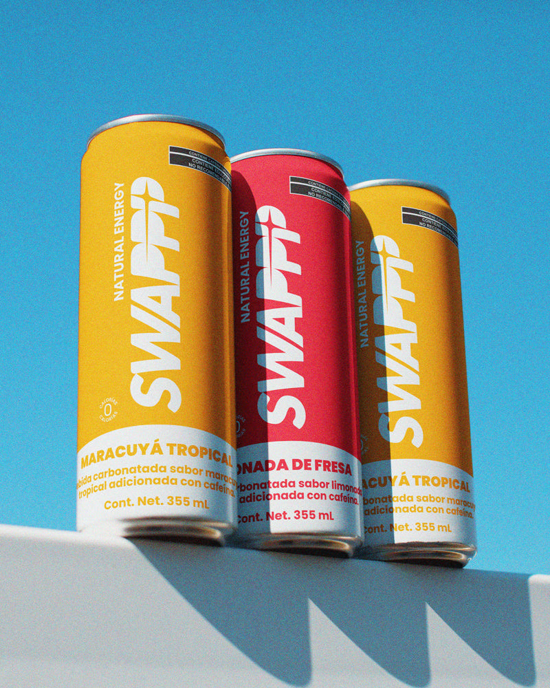 SWAPPP Bebida Energética 100% Natural con Nootropicos y Vitaminas ⚡️🌱